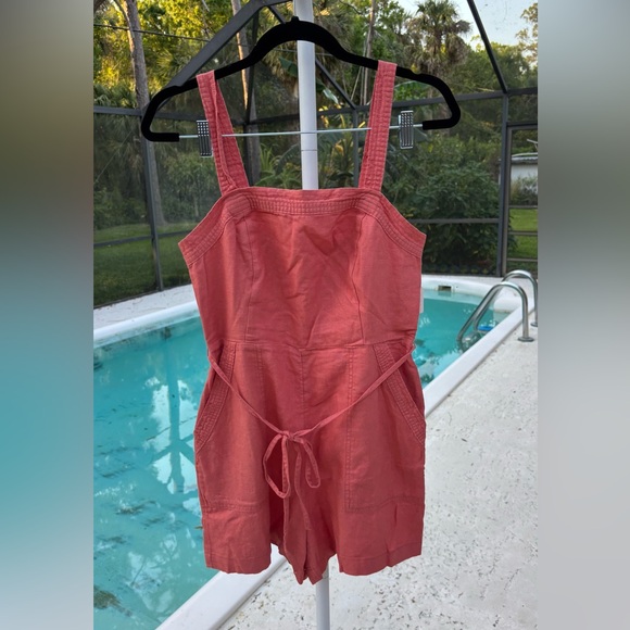 Old Navy | Pants & Jumpsuits | Old Navy Coral Romper | Poshmark
